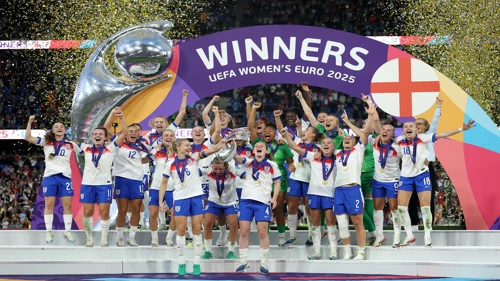 Defending champs England beat Spain on penalties to win Women's Euro 2025 | SuperSport