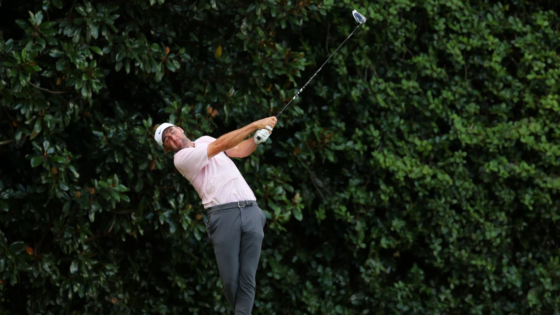 Scheffler still on top as storms hit Tour Championship | SuperSport