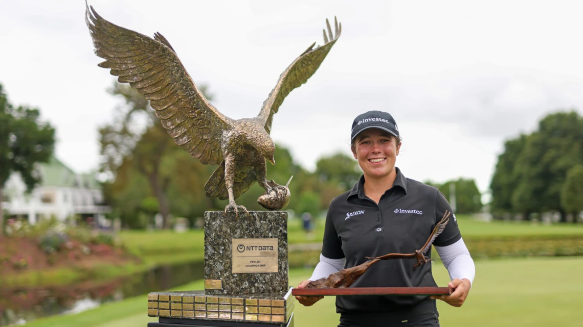 Du Toit claims dramatic playoff victory in NTT DATA Ladies Pro-Am ...