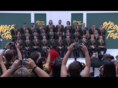 Behind The Scenes At The Springbok Rugby World Cup Squad Announcement ...
