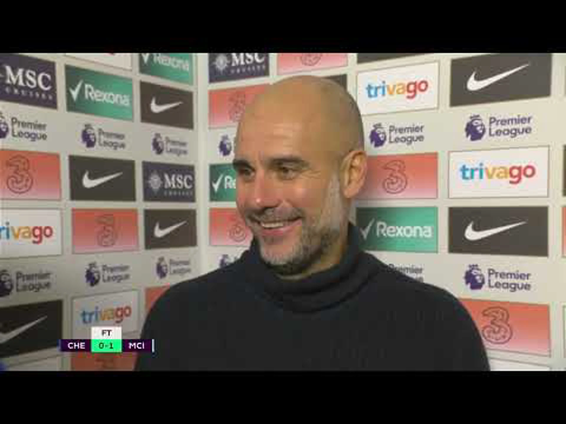 Premier League | Chelsea v Manchester City | Post-match interview with ...