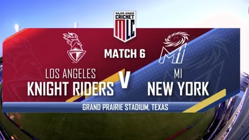 LA Knight Riders v MI New York | Match Highlights | Major League ...