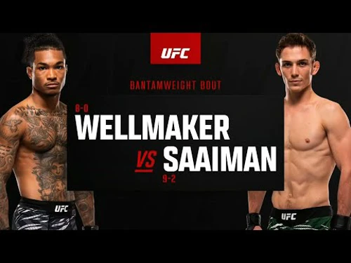 Cameron Saaiman v Malcolm Wellmaker | Bantamweight Bout HHighlights ...