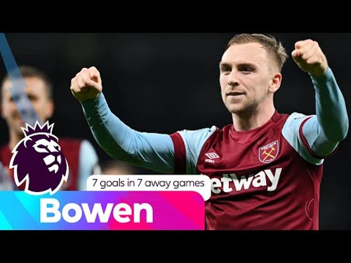 Bowen's brilliant away game goal return | Premier League | SuperSport