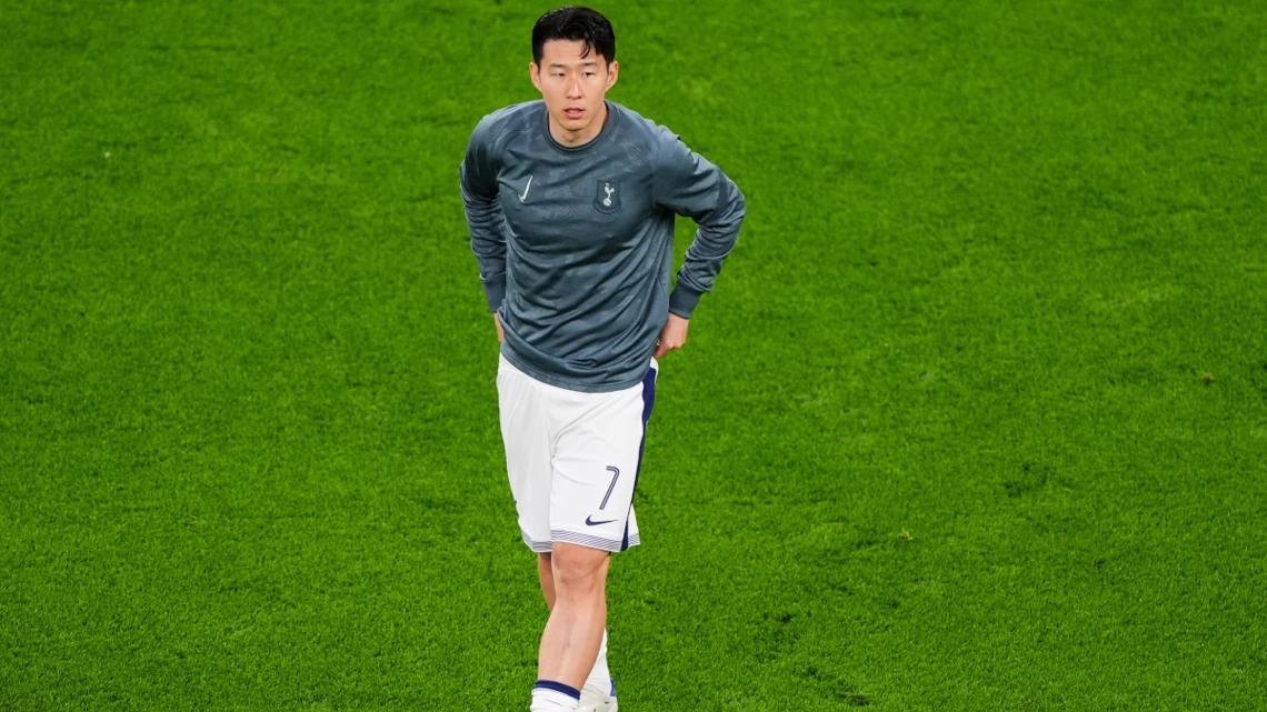 Spurs captain Son left out of Europa League final starting line-up ...