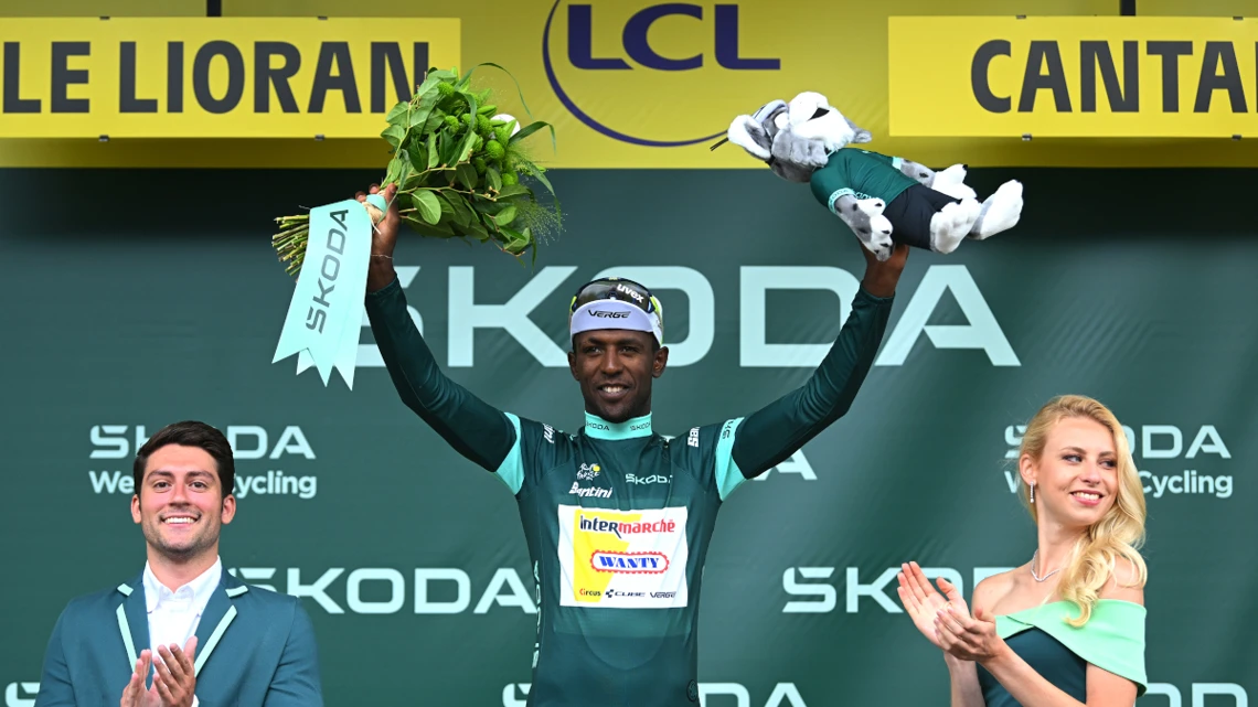 Tour de France sprinter's jersey 'unreal' for pioneer Girmay | SuperSport