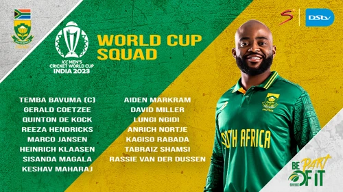 Proteas name eight World Cup debutants in 15-player squad | SuperSport