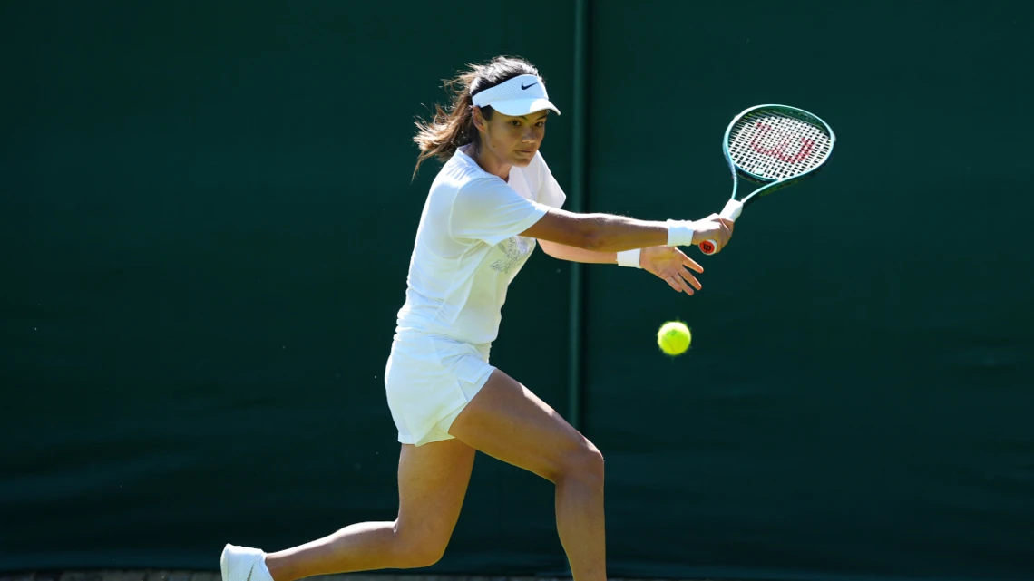 Confident Raducanu happy to be back on Wimbledon grass | SuperSport