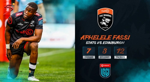 Sharks hero of the week: Aphelele Fassi | SuperSport