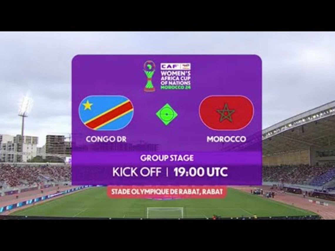 Democratic Republic of Congo v Morocco | Match Highlights | Women's ...