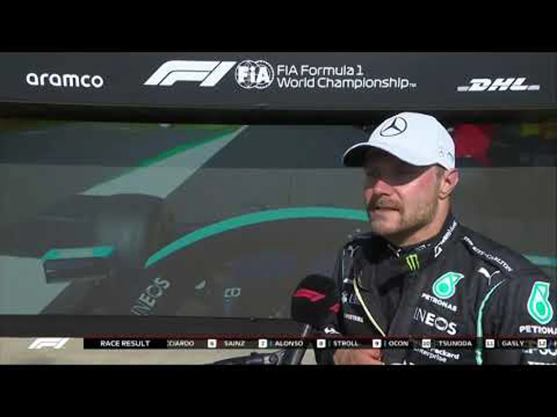 Formula 1 | British Grand Prix | Main Race | Post-race interview with Valtteri Bottas | SuperSport
