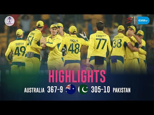 Australia v Pakistan | Match Highlights | ICC Cricket World Cup ...