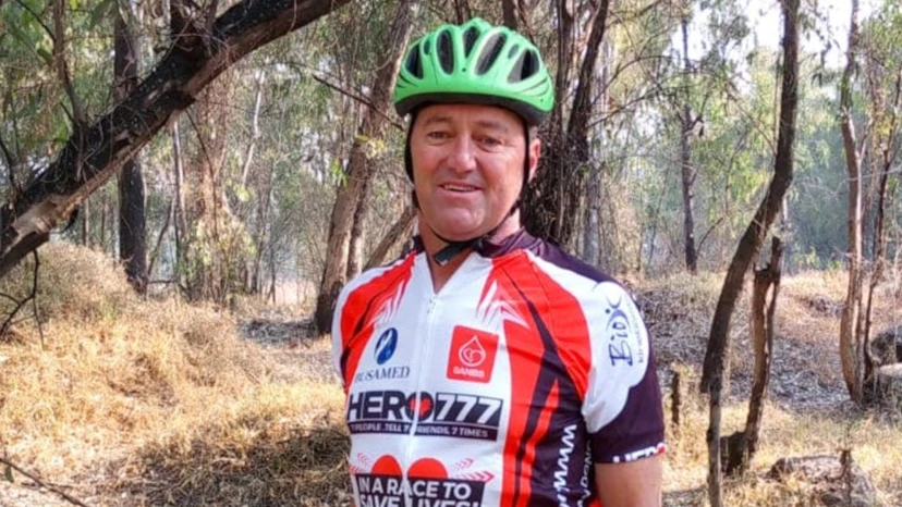 Heart-transplant recipient takes on iconic mountain-bike stage race ...