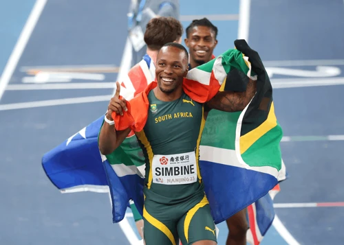 Akani Simbine | 60m Final | World Athletics Indoor Championships ...