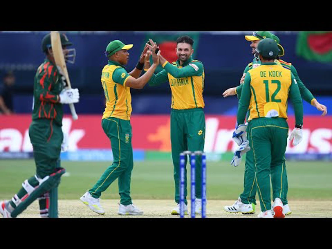 South Africa vs Bangladesh | ICC Mens T20 World Cup | SuperSport