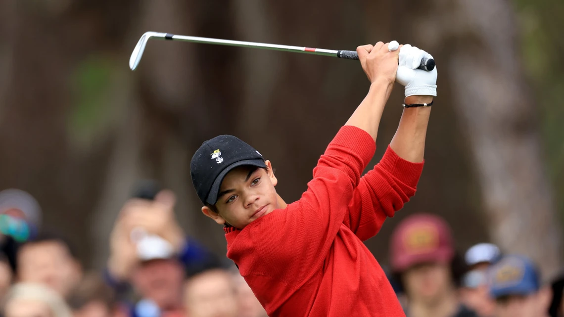 Charlie Woods, Tiger's son, wins high school team title in Florida | SuperSport