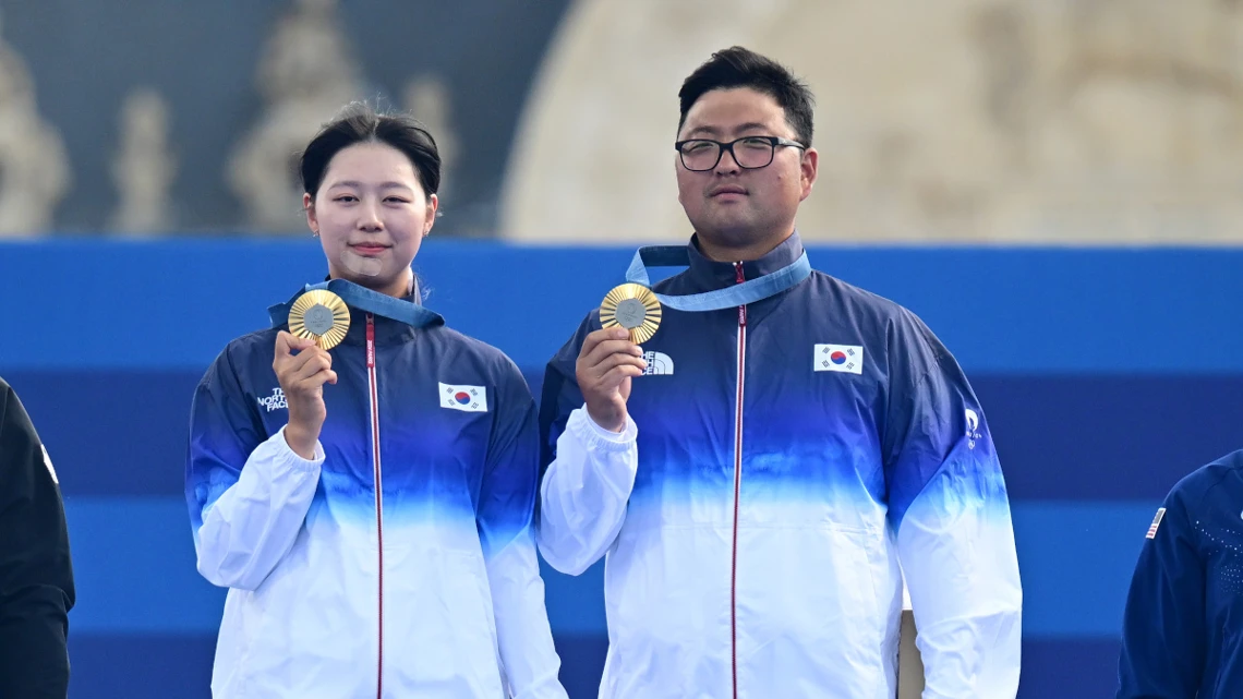 South Korea beats Germany for gold in mixed team event | SuperSport