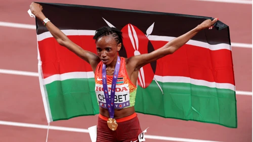 Kenya's Chebet wins women's 10 000m for first world title | SuperSport