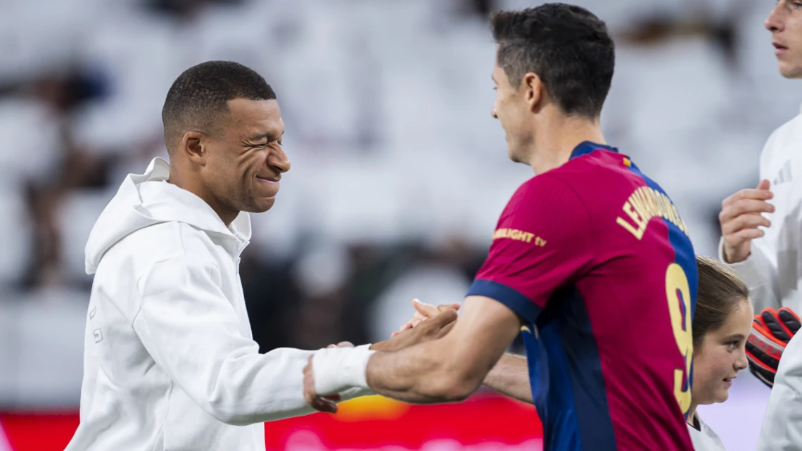 Lewandowski, Mbappe duel fuelling tight LaLiga title race | SuperSport
