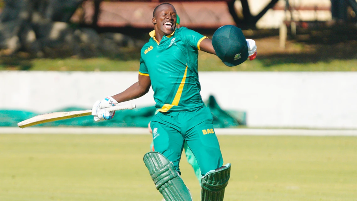 Simelane sizzles with match-winning ton for SA Emerging | SuperSport
