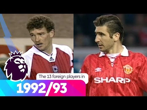 The first PL season had just 13 players from outside the UK | Premier ...
