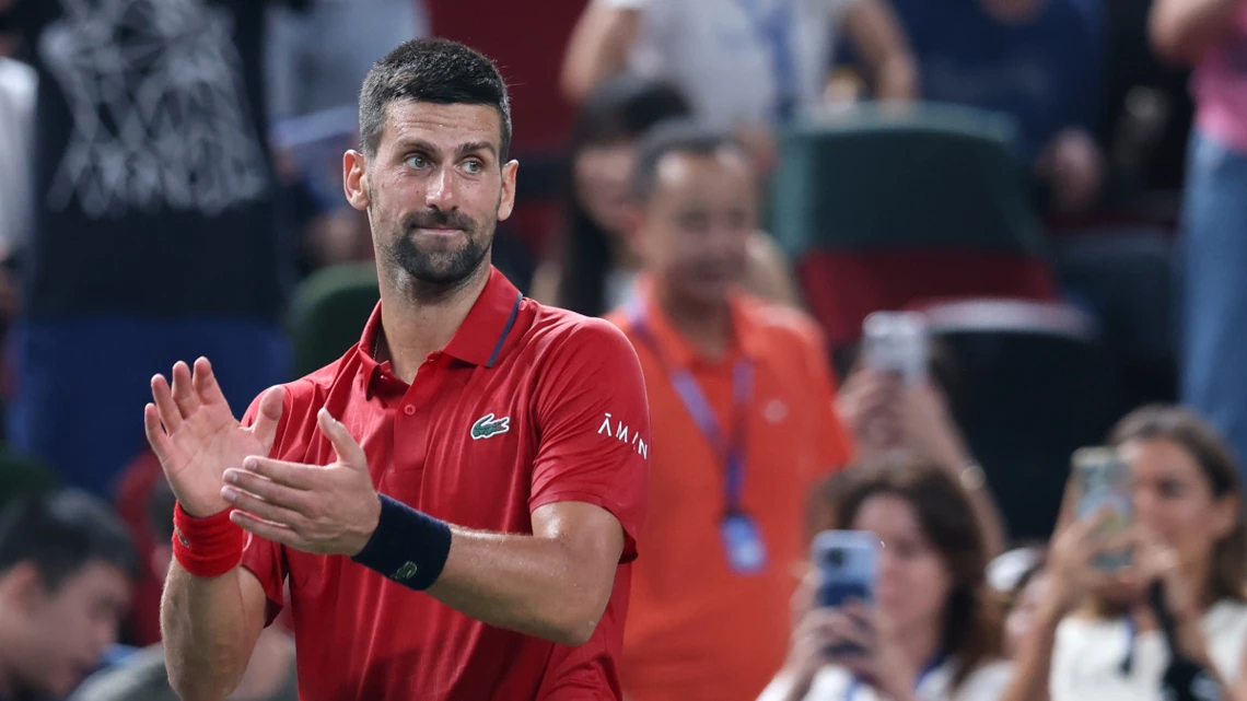 'Suffering' Djokovic fights past Cilic in Shanghai opener | SuperSport