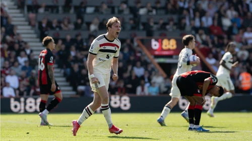 Hojlund strikes at the death to rescue Man Utd in Bournemouth draw ...