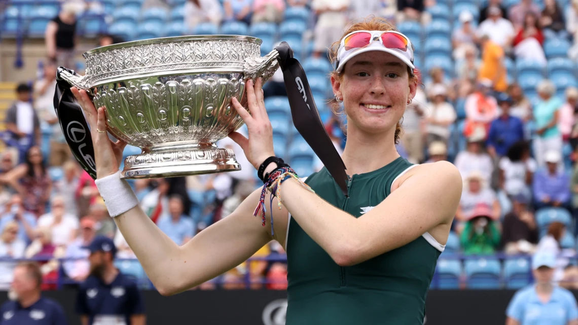 Joint wins Eastbourne title to end Eala's history bid | SuperSport