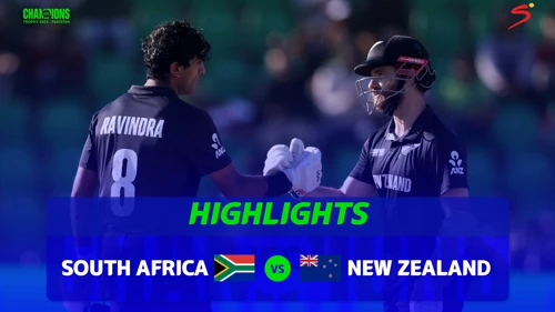South Africa v New Zealand | Match Highlights | ICC Champions Trophy Semifinal 2 | SuperSport