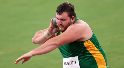 Blignaut powers into shot-put final but sprinters miss out | SuperSport