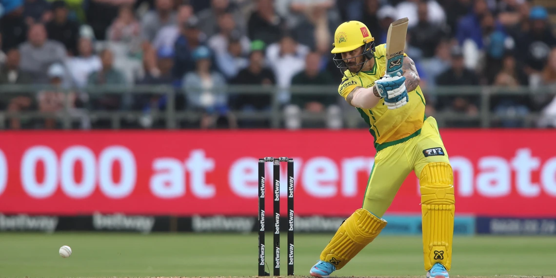 Faf du Plessis leads JSK to 123-7 (12) v MI Cape Town | SuperSport