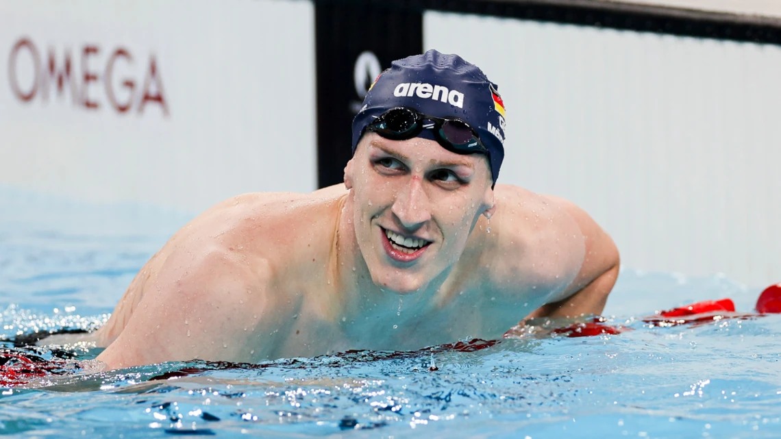Germany's Maertens breaks men's 400m freestyle world record | SuperSport