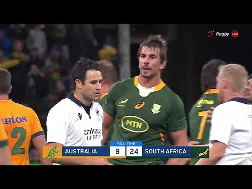 Relive the Springboks first victory in Australia in 10 years with ...