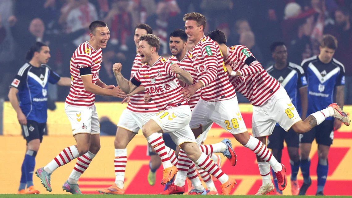 Cologne win as nine-man Hamburg go into meltdown | SuperSport