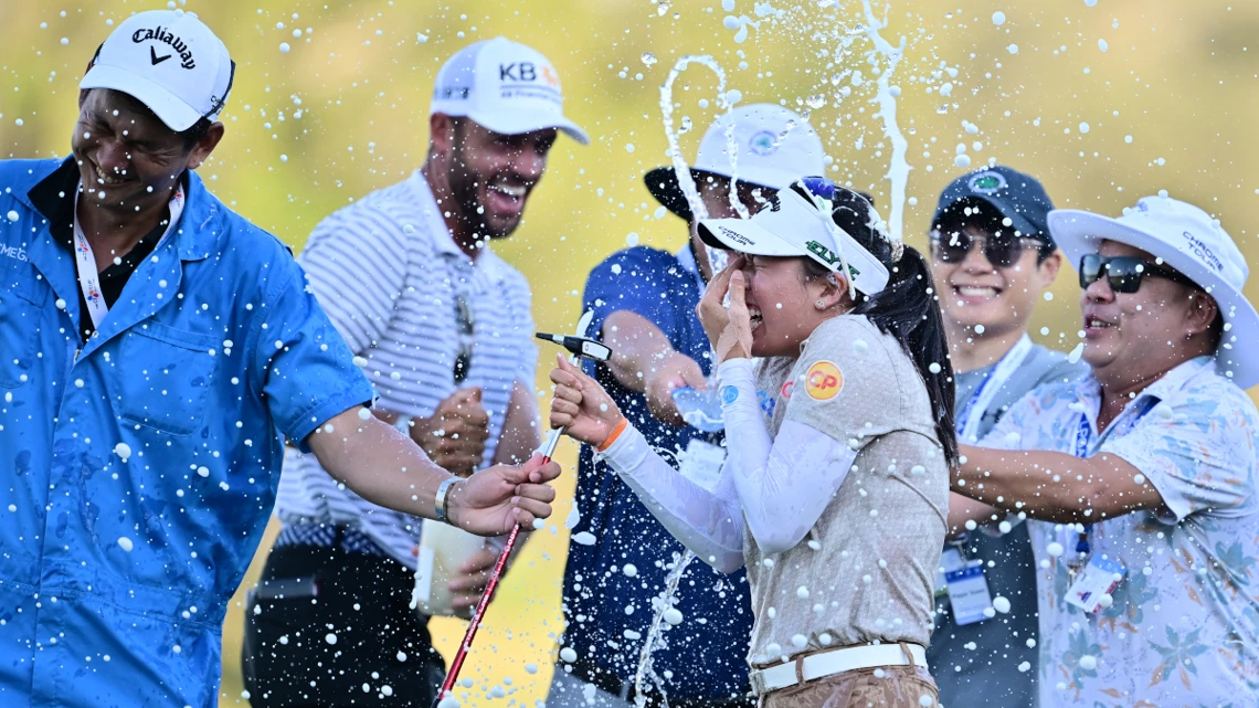 No.1 Jeeno defends title at LPGA Tour Championship | SuperSport