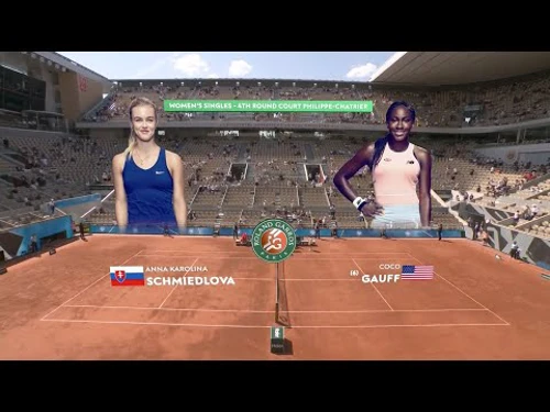 Roland Garros | Women's singles | Day 9 | Anna Karolina Schmiedlova v Coco Gauff | Highlights ...