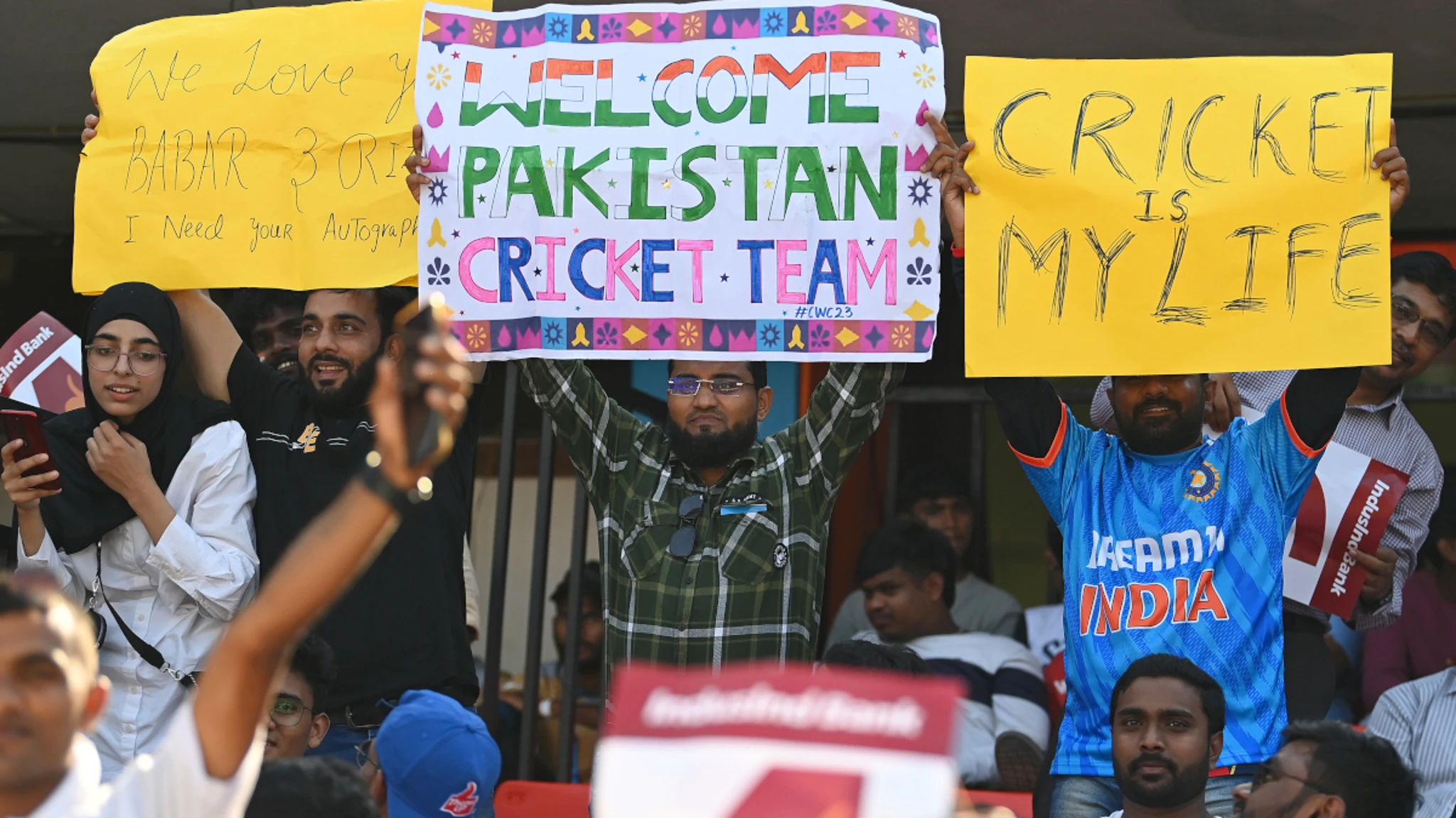 Standing out in the crowd - a Pakistan fan at India's World Cup ...