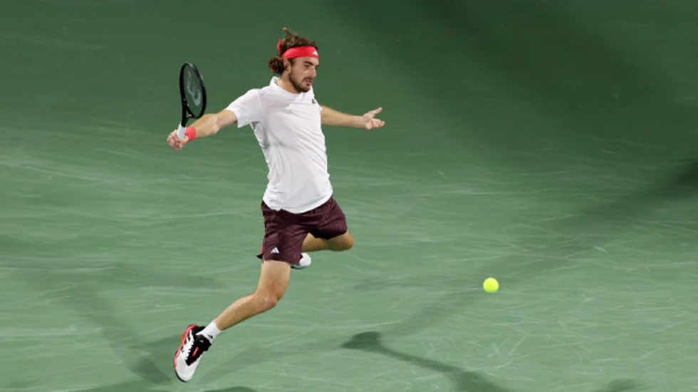 Stefanos Tsitsipas v Matteo Berrettini | Dubai Open | QF4 Highlights | ATP World Tour 500 ...