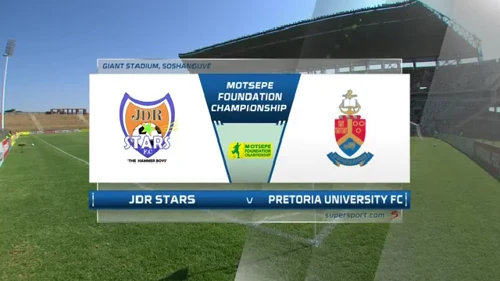 Motsepe Foundation Championship | JDR Stars v University of Pretoria ...