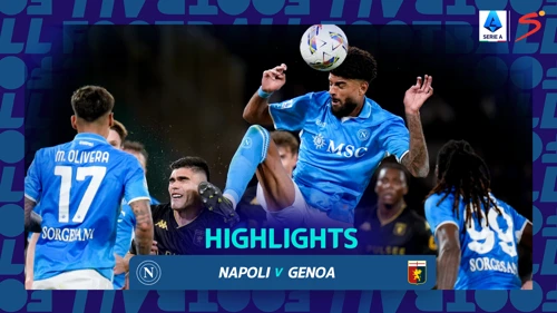 Napoli v Genoa | Match Highlights | Italian Serie A Matchday 36 ...