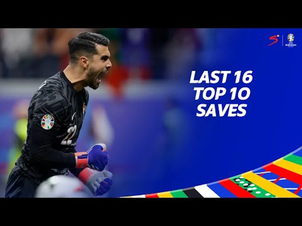 Top 10 Goalkeeper Saves | Round of 16 | UEFA EURO | SuperSport