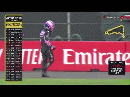 Formula 1 | Mexican Grand Prix | Fernando Alonso out of the race with ...