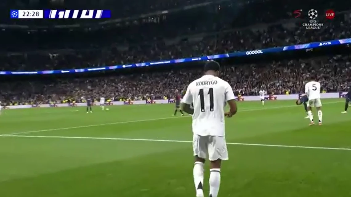 Rodrygo Silva de Goes | 23rd Minute Goal v FC Red Bull Salzburg ...