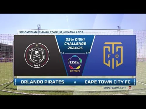 Orlando Pirates v Cape Town City | Match Highlights | Diski Challenge ...