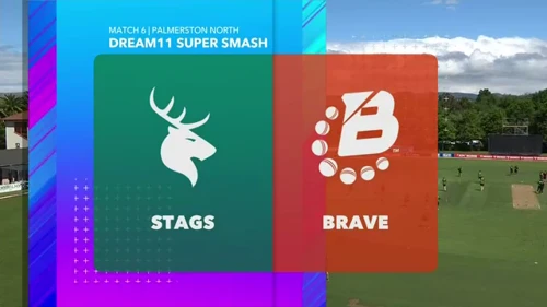 Central Stags v Northern Brave | Match Highlights | Super Smash ...