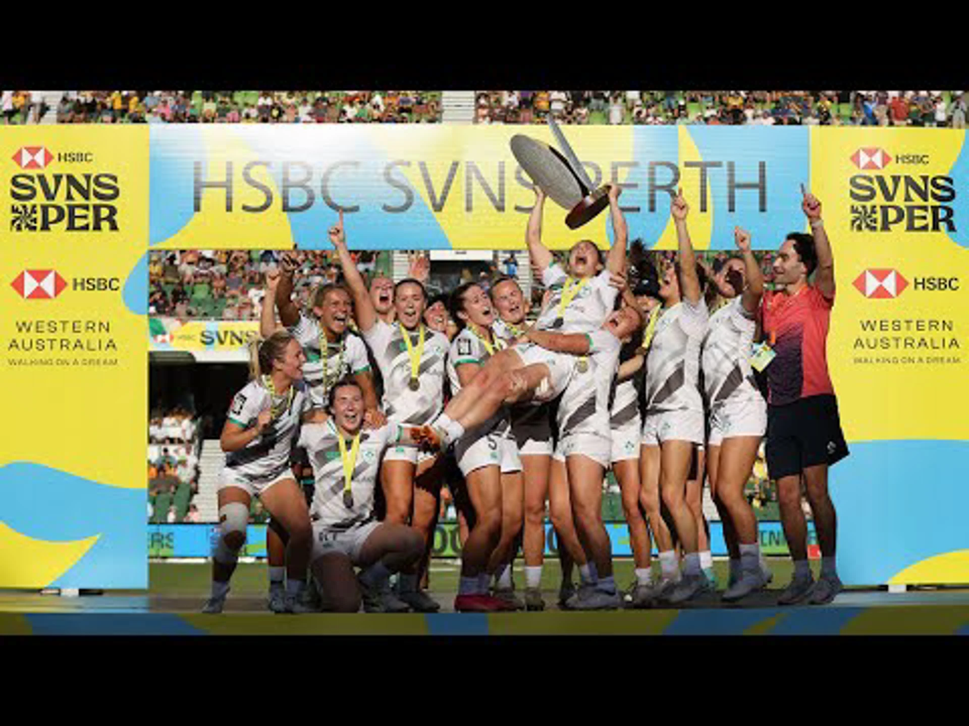 Ireland v Australia | Final | Match Highlights | World Rugby HSBC Women ...