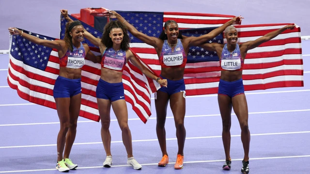 Women's 4 x 400m Relay Final | Highlights | Olympics Athletics, Paris 2024 | SuperSport | Here ...