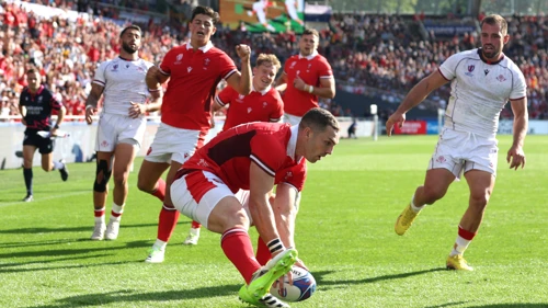 Wales see off fierce Georgia to seal top spot | SuperSport