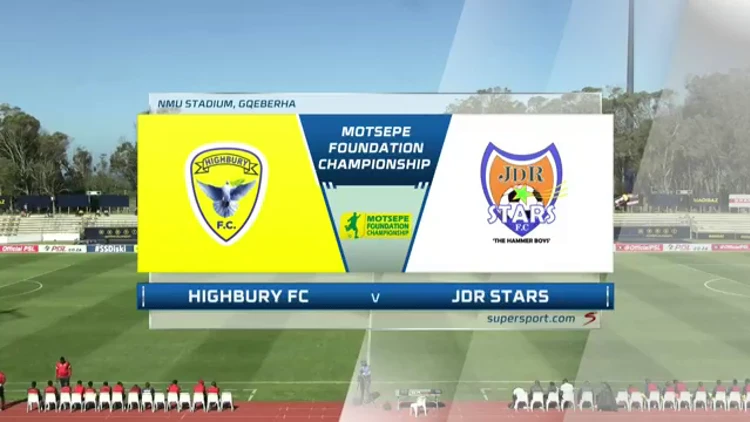 Highbury FC v JDR Stars | Match Highlights | Motsepe Foundation ...