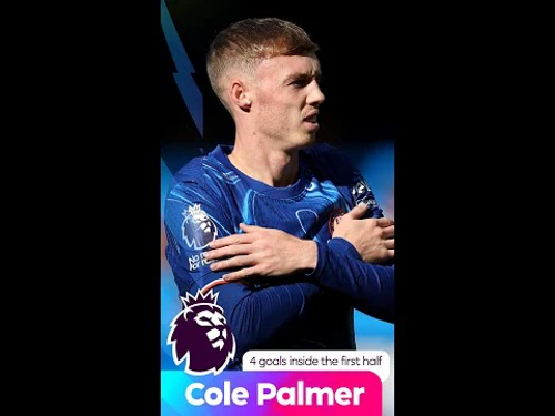 Four goals in 45 minutes for Cole Palmer! | SuperSport